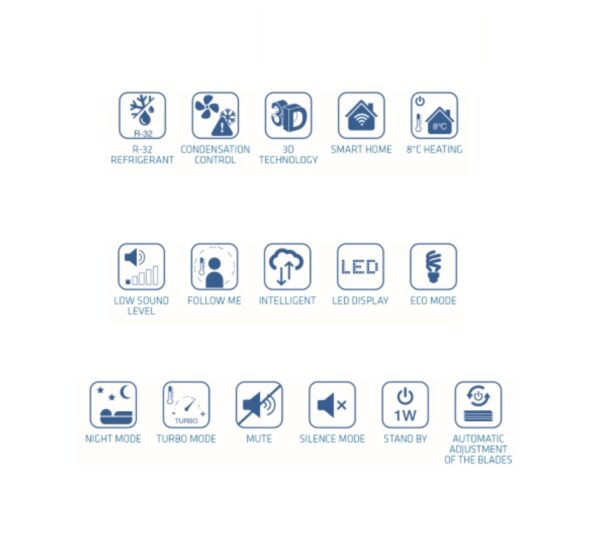 KAYSUN PRODIGY PRO LT AKAY-P 35 4,55 KW luft/luft varmepumpe SCOP 4,6 ...